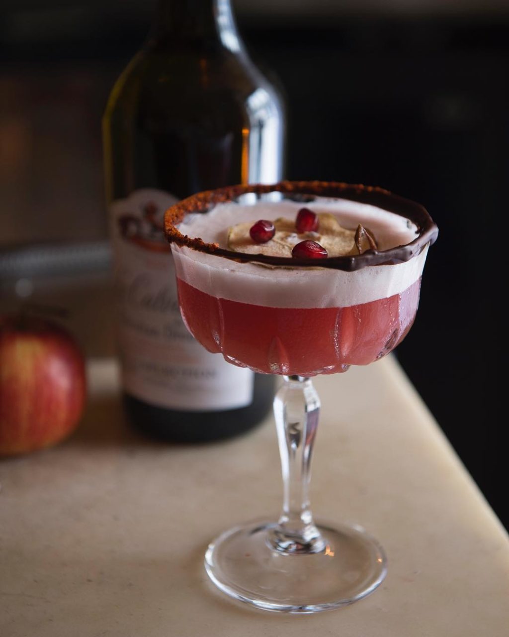 Wet your lips in a Calvados glass, a typical Made In Normandy eau-de ...