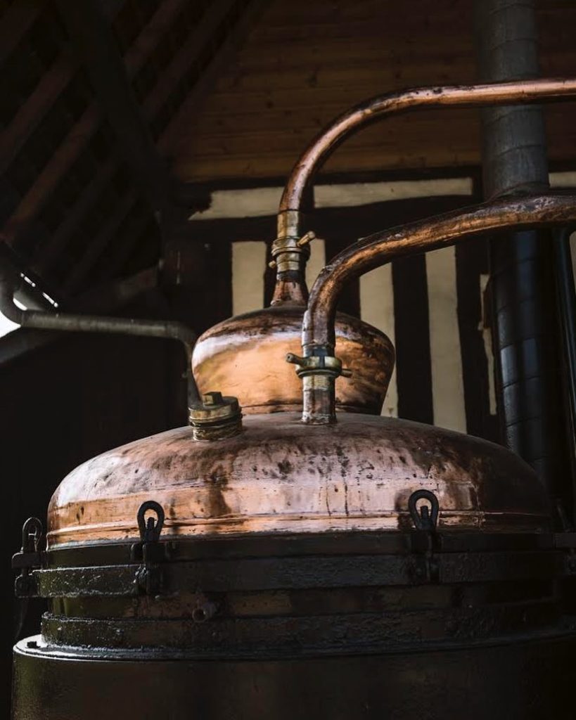 Wet your lips in a Calvados glass, a typical Made In Normandy eau-de ...