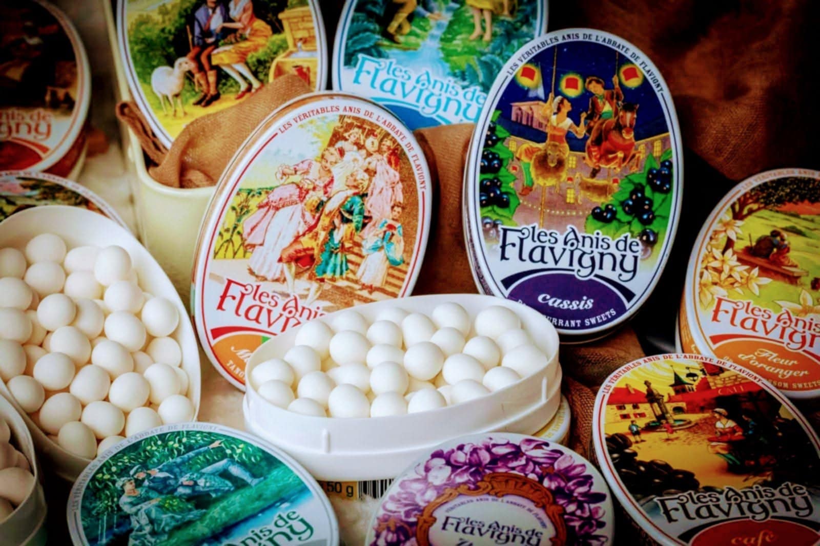 Taste the multiple flavors from the Anis de Flavigny candy, a symbol of ...