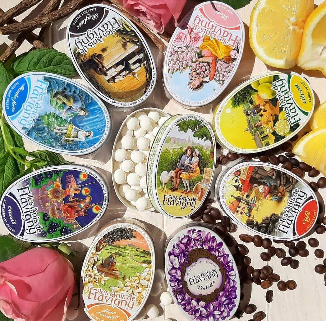 Taste the multiple flavors from the Anis de Flavigny candy, a symbol of ...