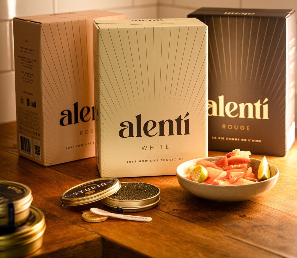 Alenti reinvents French wine in Bag-in-Box with three premium box ...